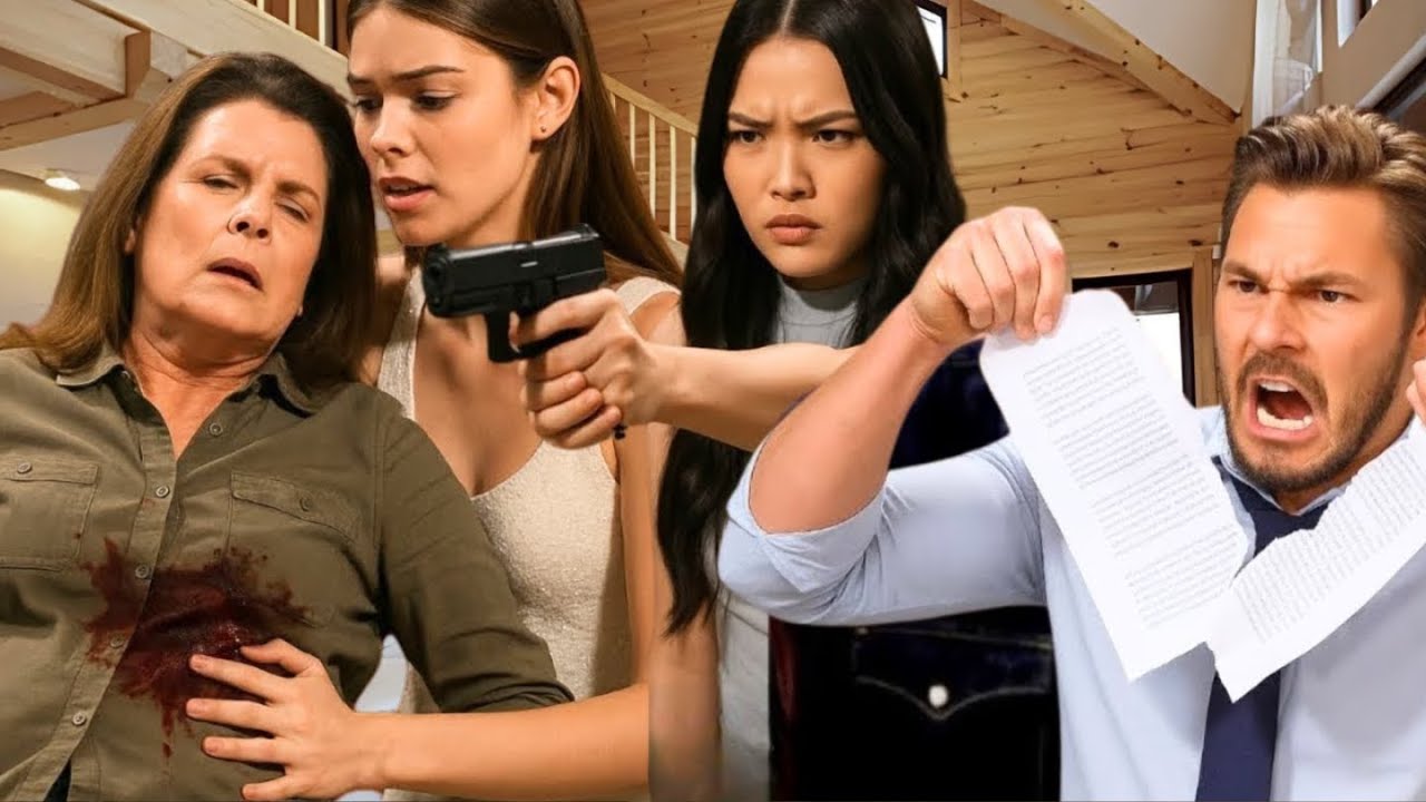 Wil Spencer promises Steffy that he'll send Luna back to prison! Taylor ...