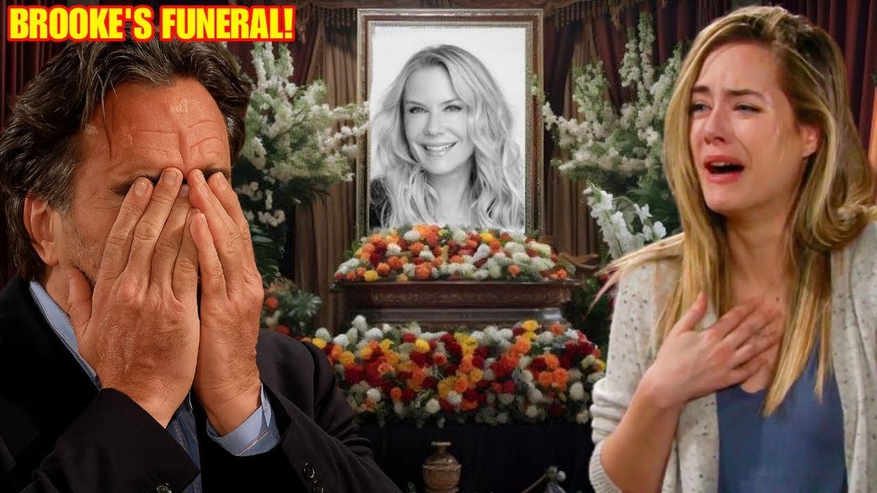 RIDGE DUMPS TAYLOR AT THE ALTAR AND RUSHES TO BROOKE’S FUNERAL — HOPE ...