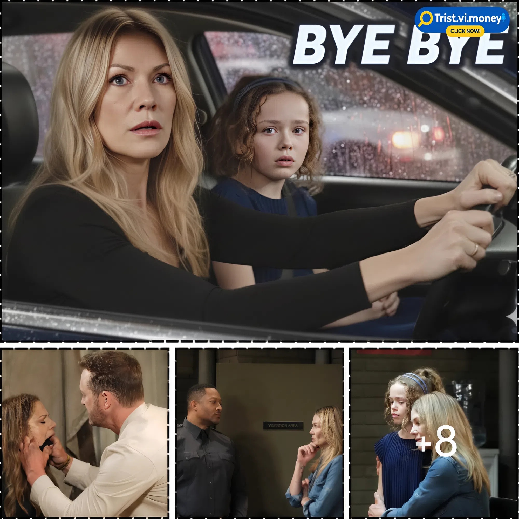 BREAKING NEWS! Kristen escapes from prison, taking Rachel away from ...